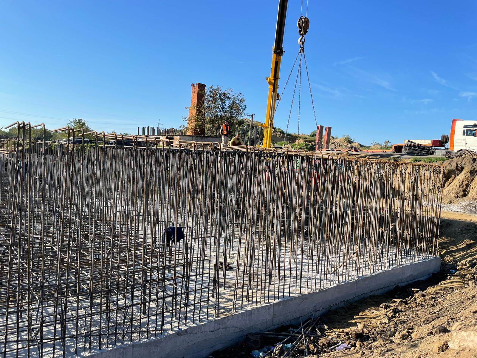 Continuă lucrările la noul pod peste Mureș - NewsAr.ro