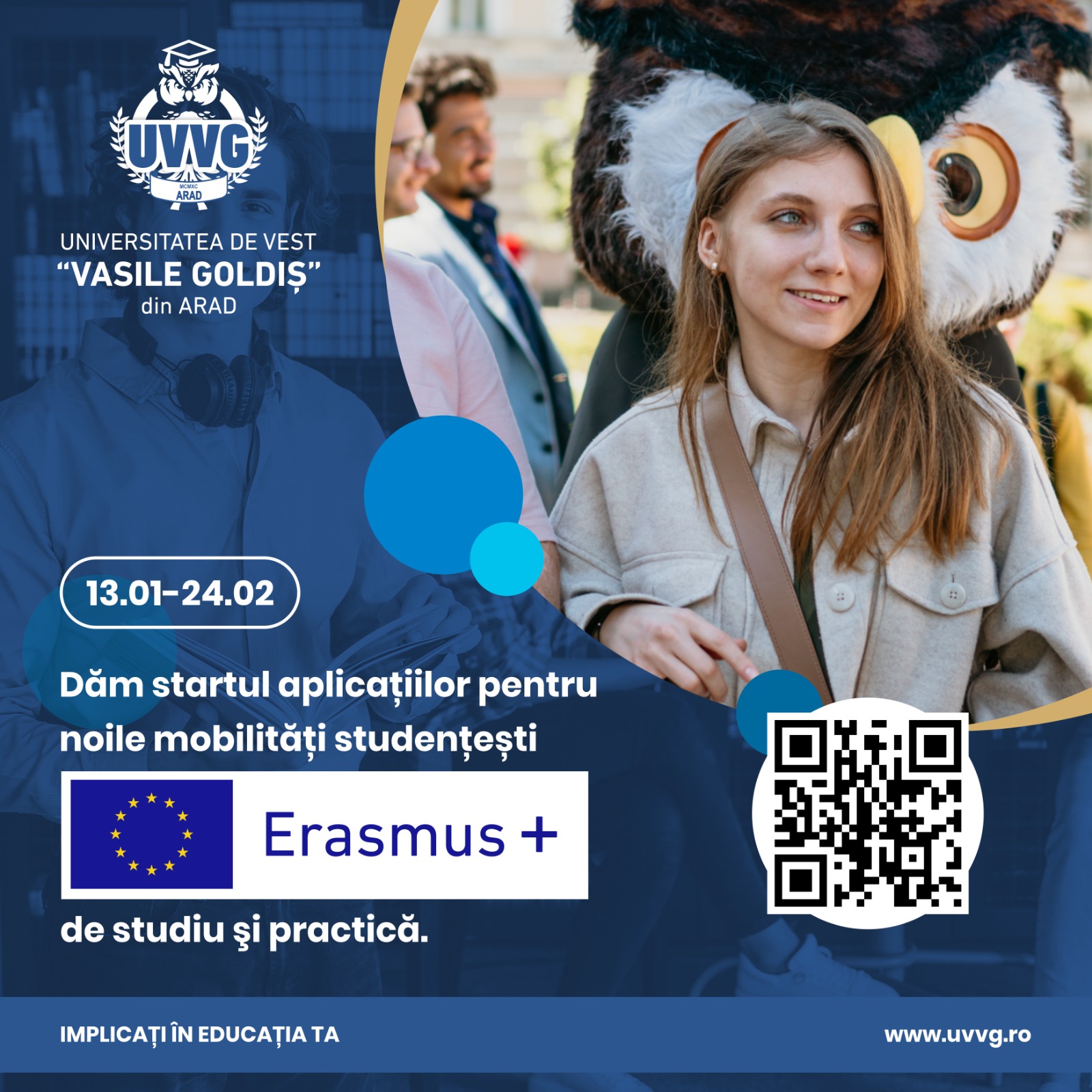 Start la înscrierile pentru programul Erasmus+ - NewsAr.ro
