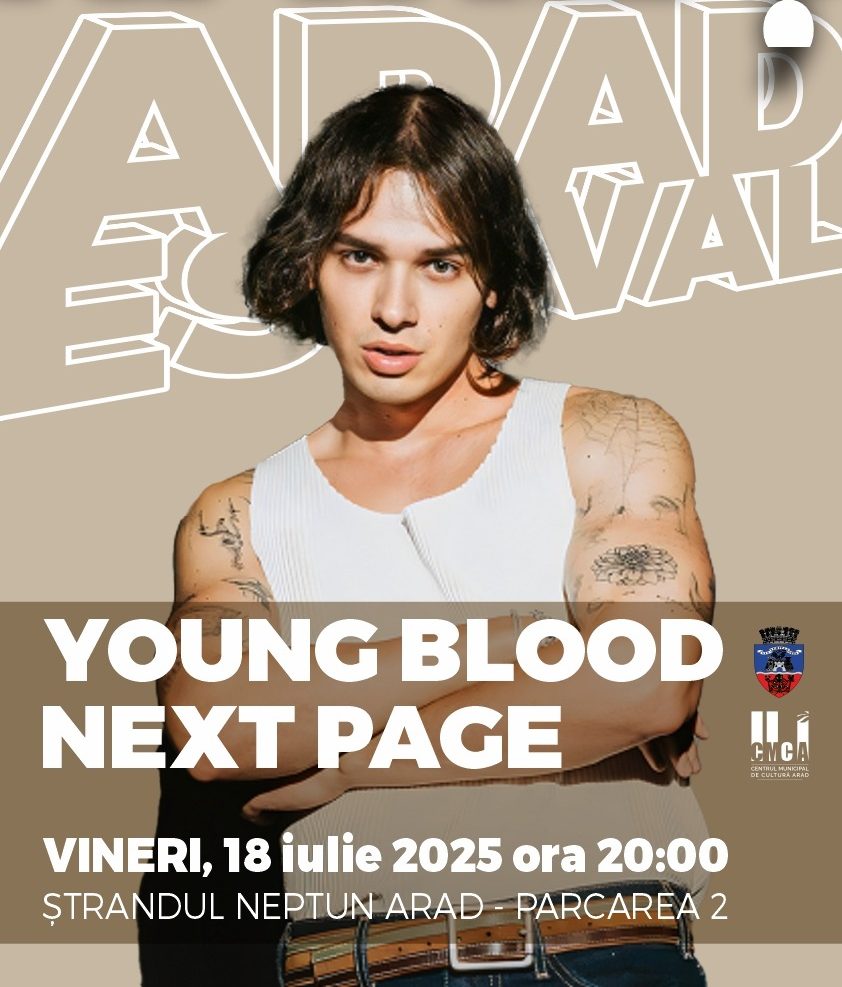 Rareș Mariș va cânta la „Arad Estival“, la Ștrandul Neptun din Arad ...